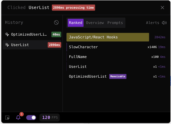 pxd XE Blog | React 앱이 느리다고요?